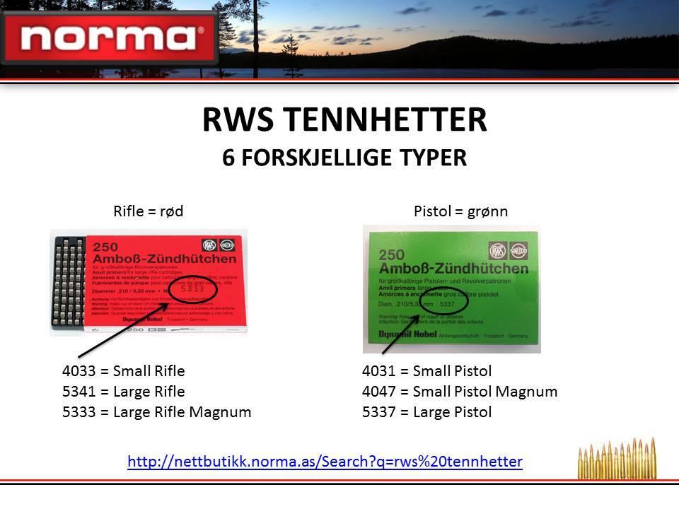 RWS Tennhetter Large Rifle 5341 RWS Tennhetter Large Rifle ...